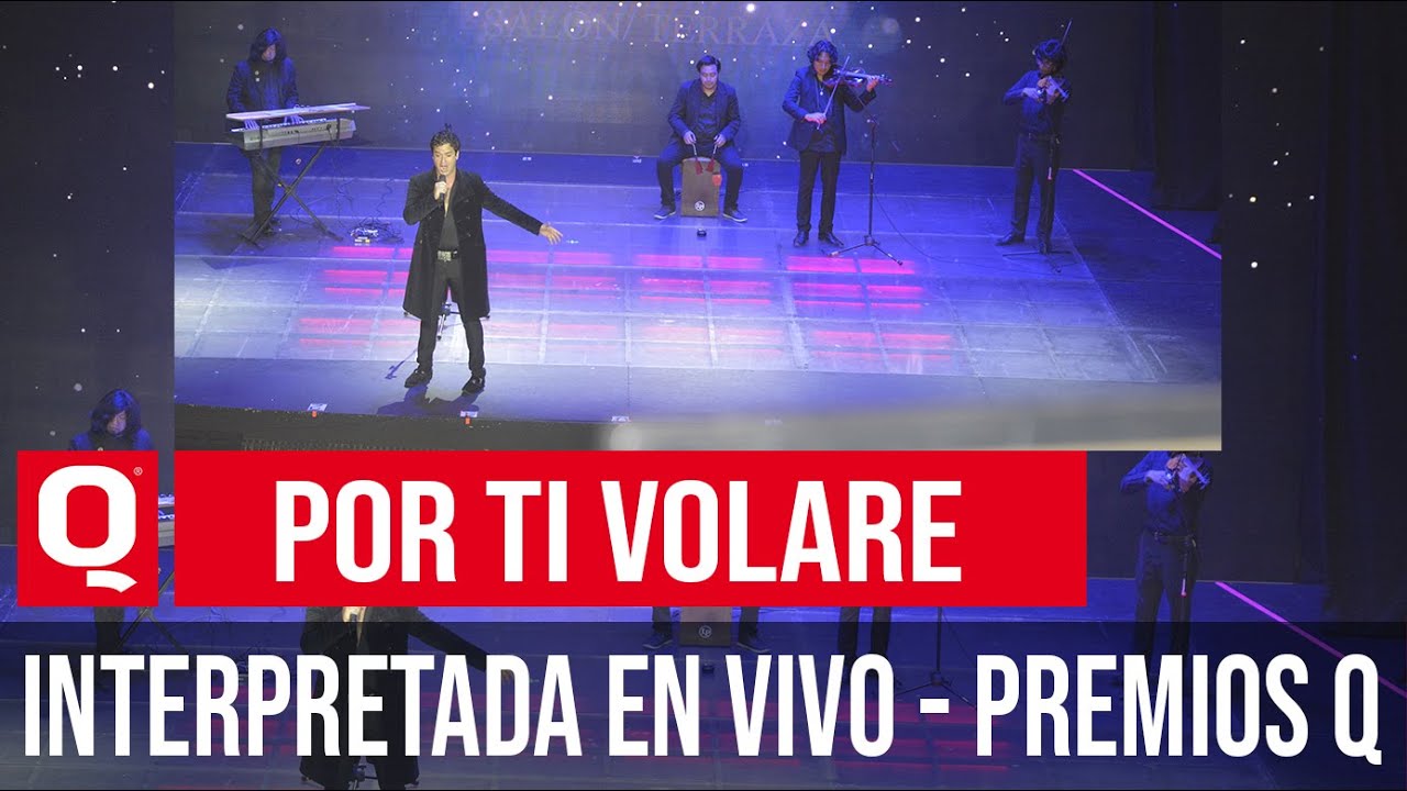 POR TI VOLARE de Andrea Bocelli, interpretada por el Tenor David Páez ...