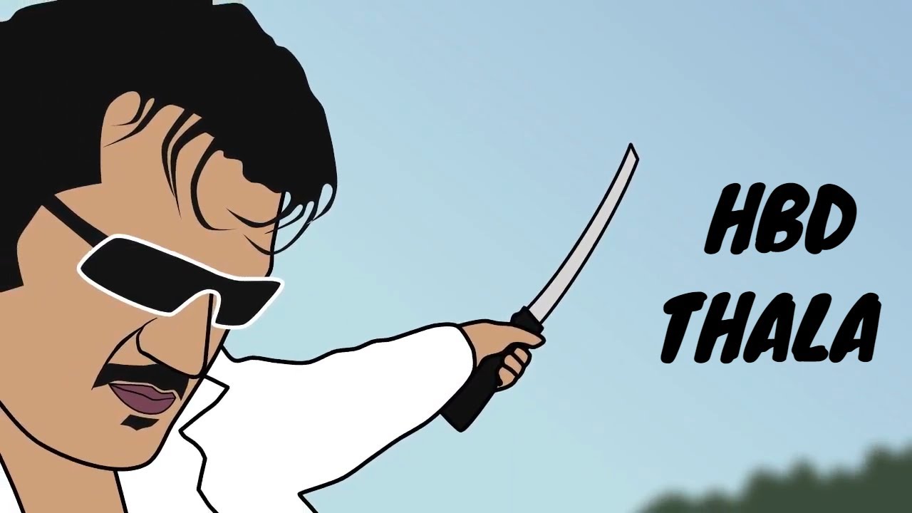 Ajith Kumar 47 | Animated Video | Thala Birthday - YouTube