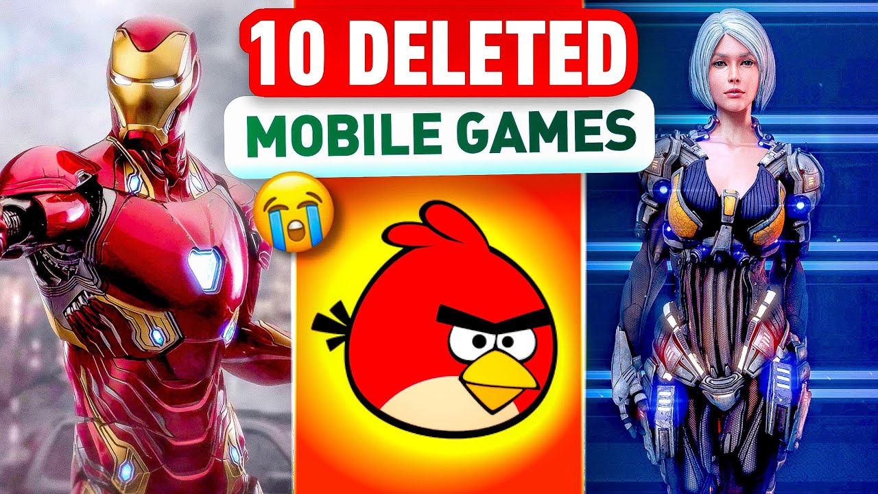 10 Mobile Games That Were *DELETED* From Play Store 😥 [HINDI] - YouTube