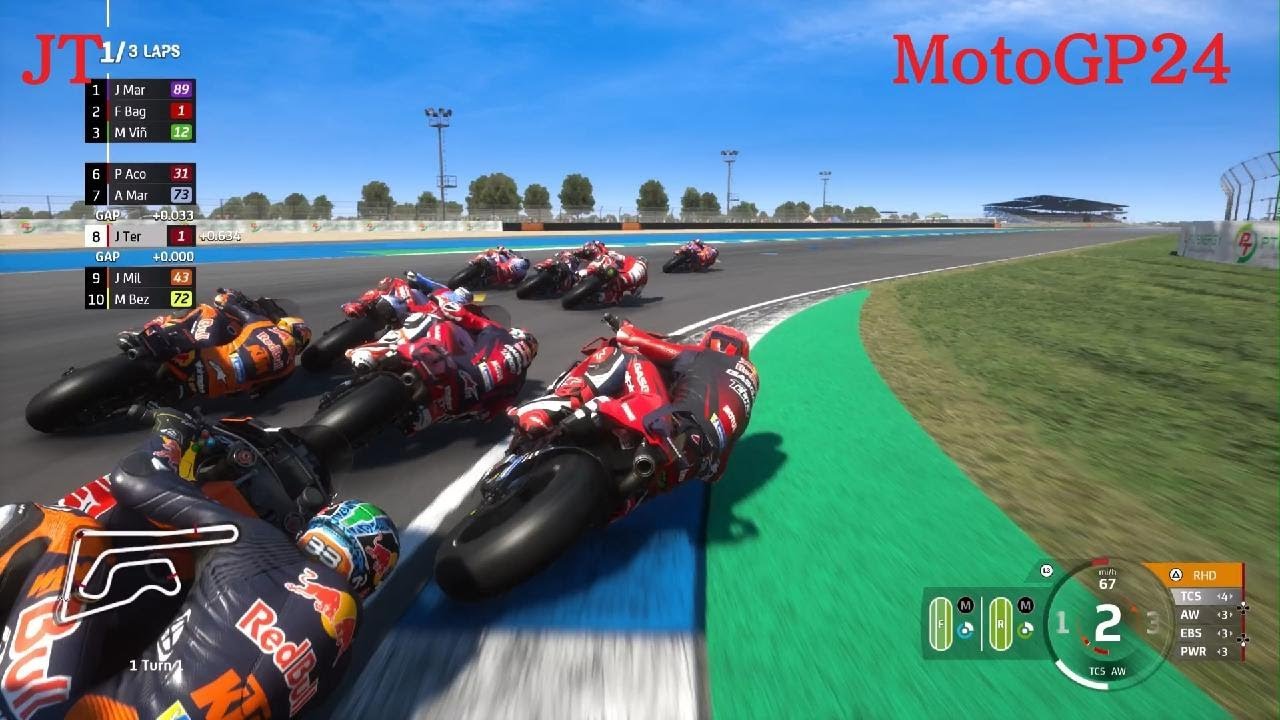 MotoGP24-PS5-Thai GP Sprint Race-Championship Race #19-Three And Three ...