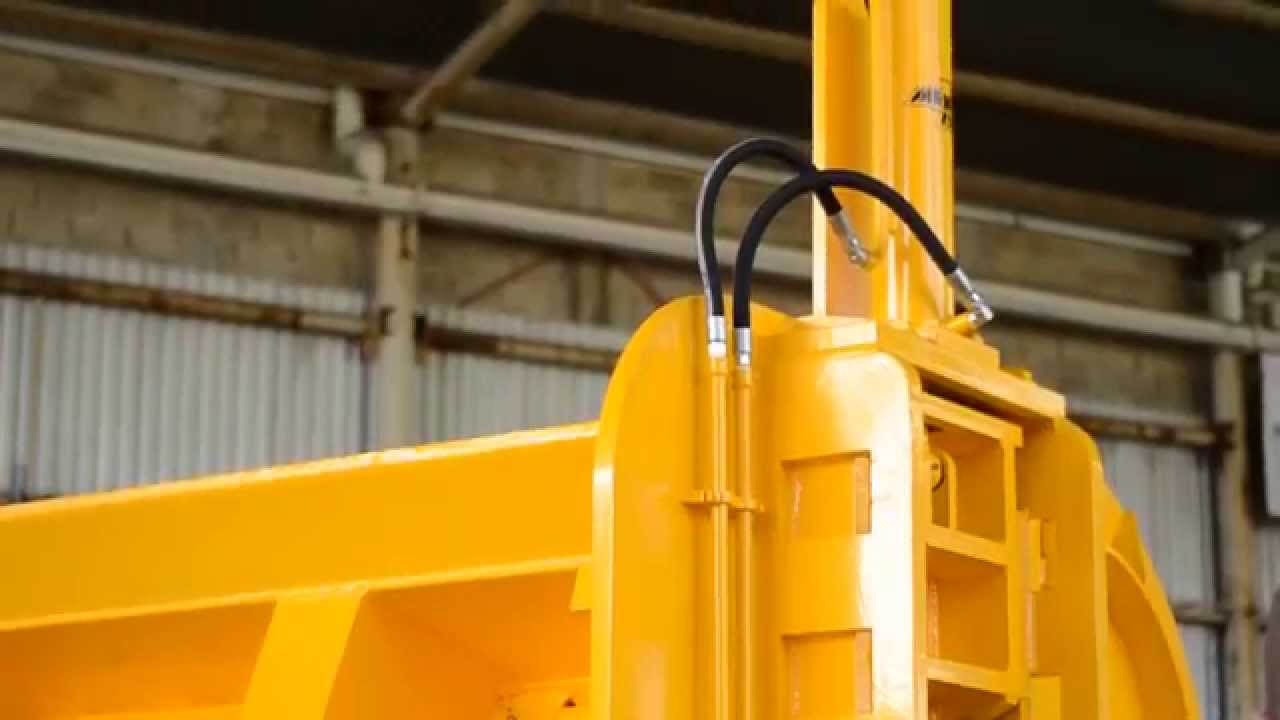 Prensa Compactadora para Chatarra MEXPO® / Scrap Baler - YouTube