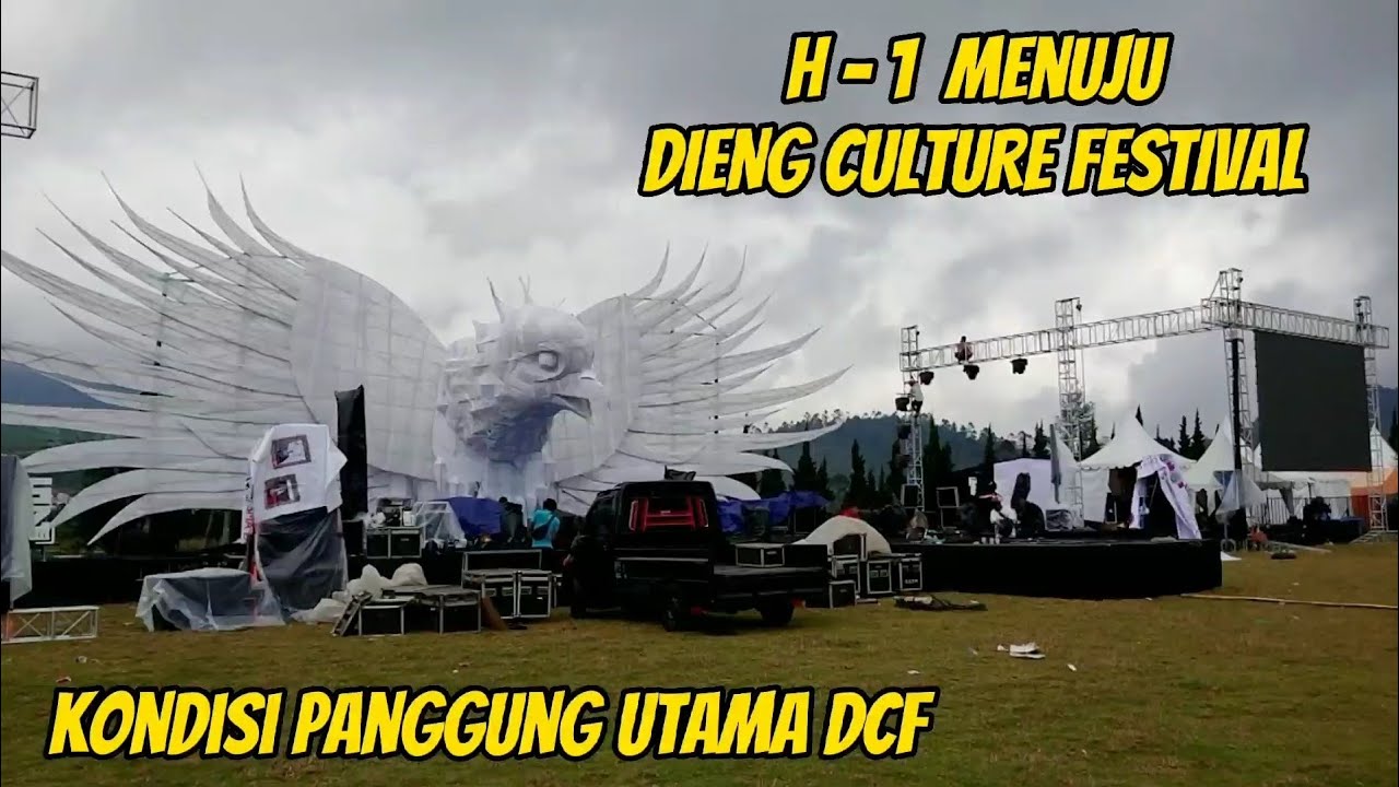 H-1 Dieng Culture Festival ‼️persiapan terkini, cek lokasi DCF - YouTube