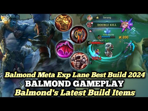 Balmond Meta Exp Lane Best Build 2024 | Balmond Top Global Gameplay ...
