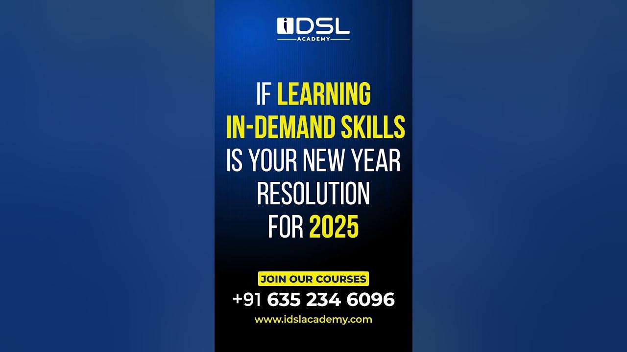 IDSL Academy | IT Training Institute in Ahmedabad | #newyear # ...