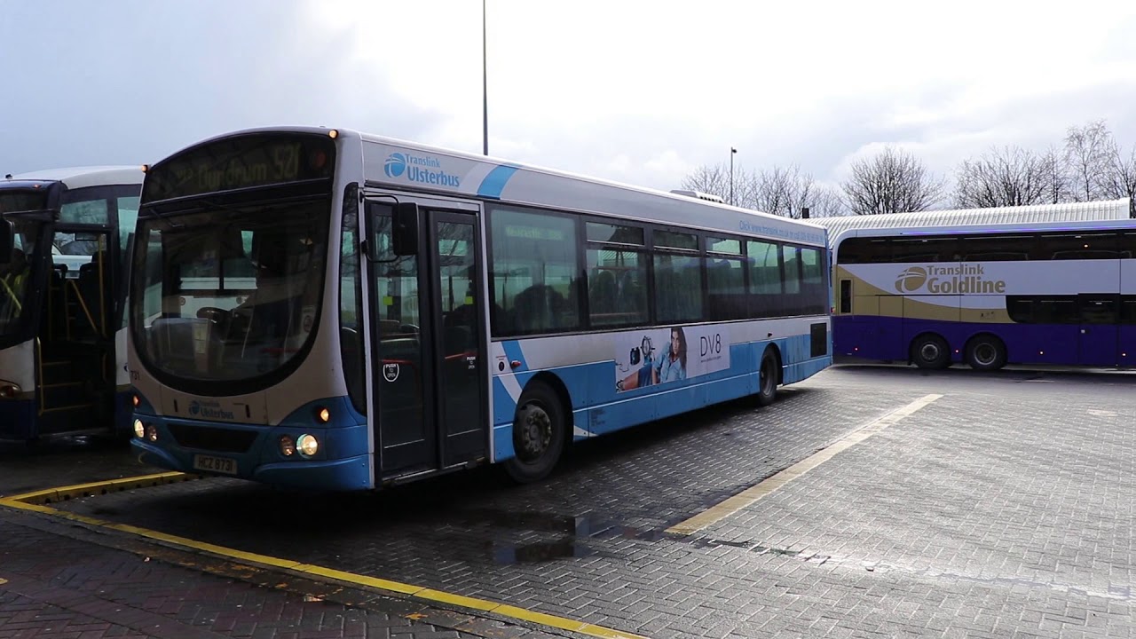 Ulsterbus Scania Solar 731 at Europa Bus Centre 16/03/2019 - YouTube