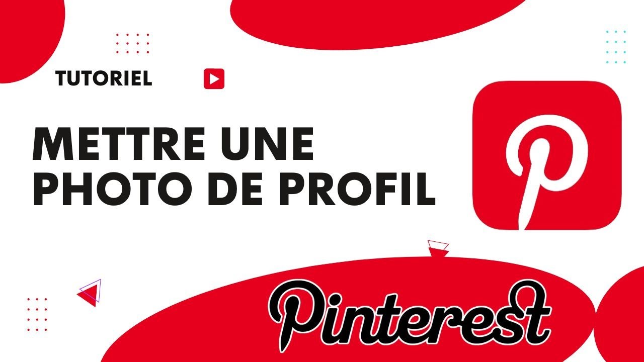 Comment mettre une photo de profil sur Pinterest - YouTube
