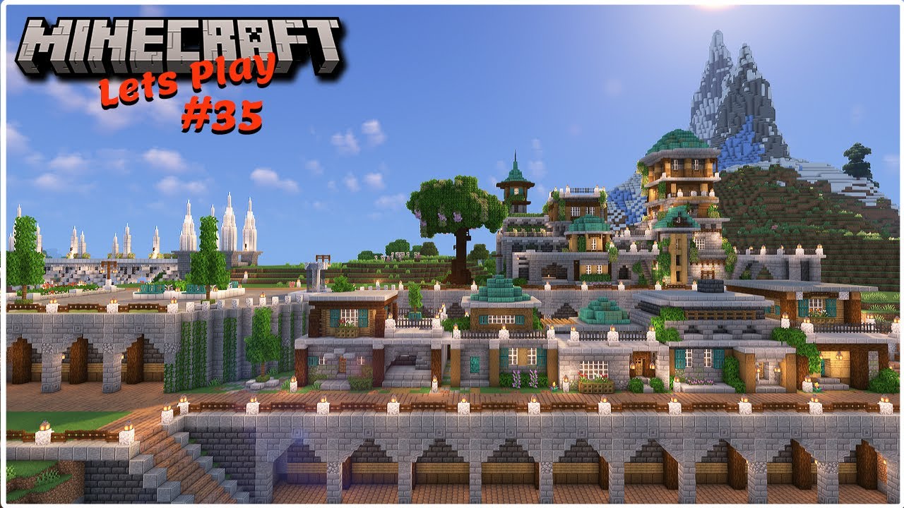 Building houses in different styles - Minecraft Survival - YouTube