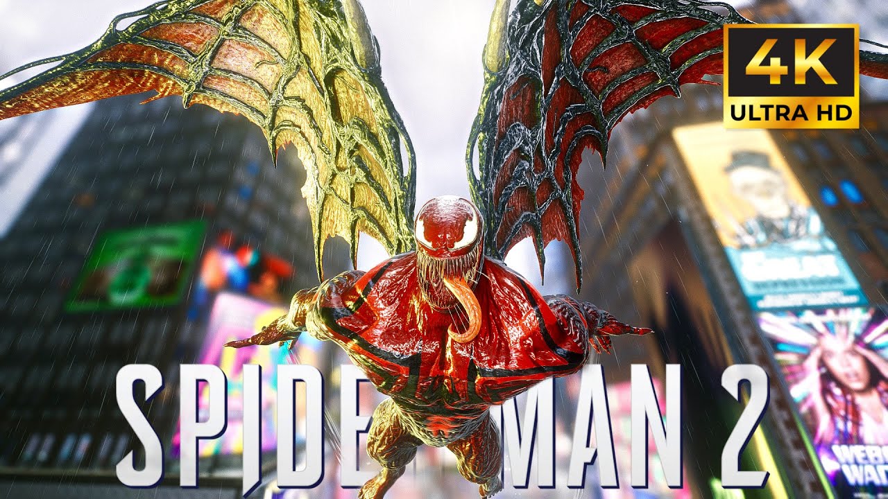 Marvel's Spider Man 2 PC - NEW Playable CARNAGE as Venom with Wings ...
