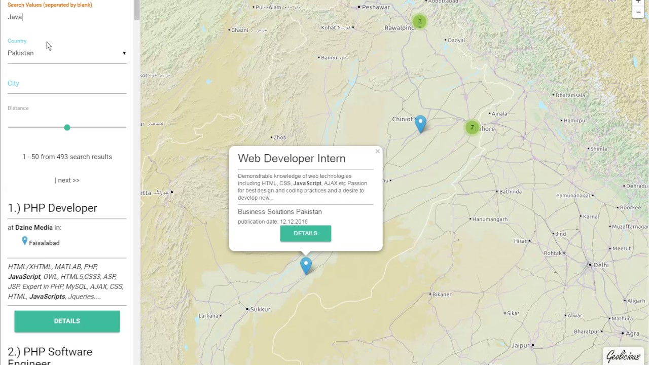 jobmap demonstration - YouTube