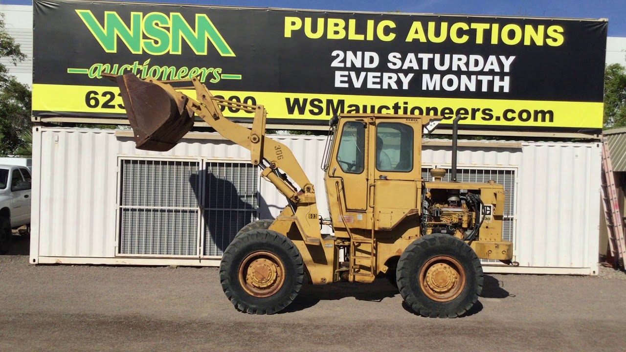 1984 CAT 930 Wheel Loader For Auction April 13th 2019 - YouTube