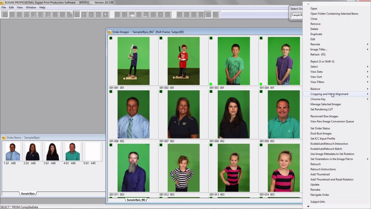 dp2 Micro learning Imaging Auto Head Alignment & Group Balance - YouTube