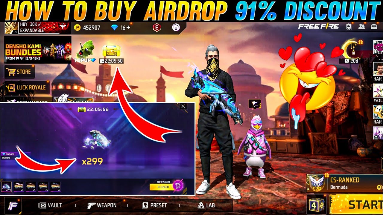 HOW TO PURCHASE AIRDROP IN FREE FIRE | HOW TO BUY AIRDROP IN FREE FIRE | FF TOPUP JAZZCASH ...
