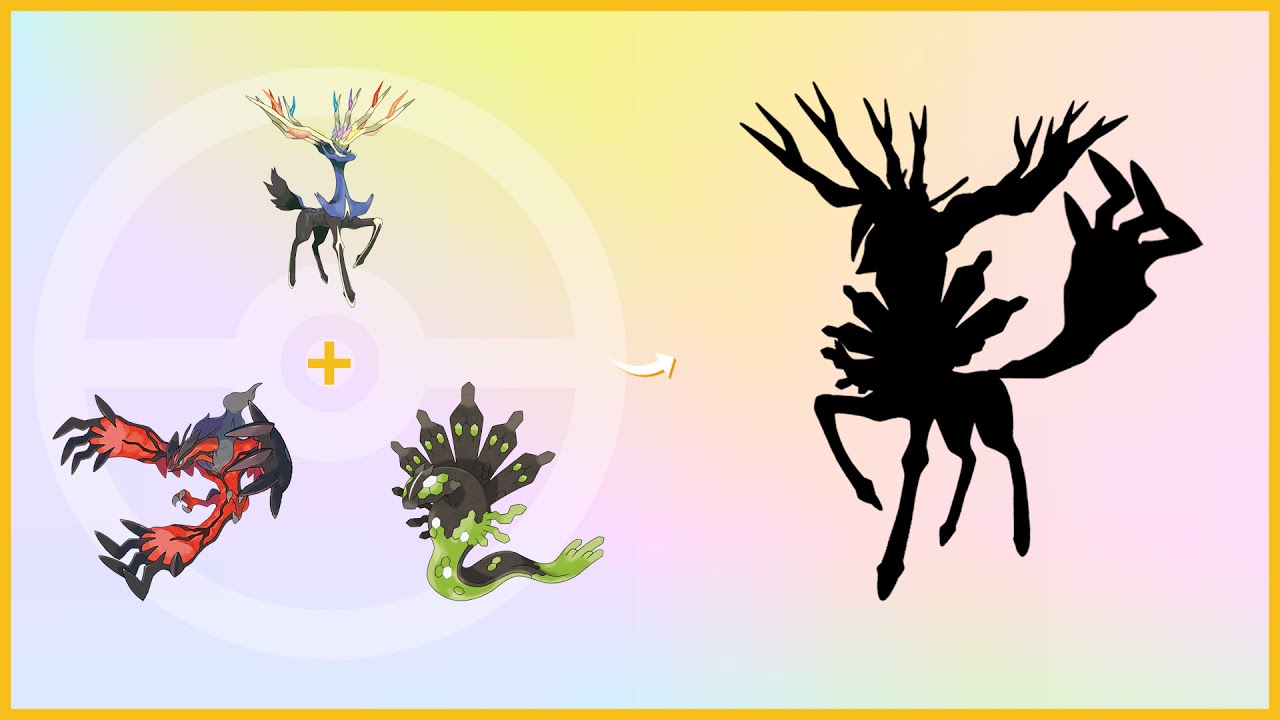 Shiny Xerneas And Yveltal Sprite