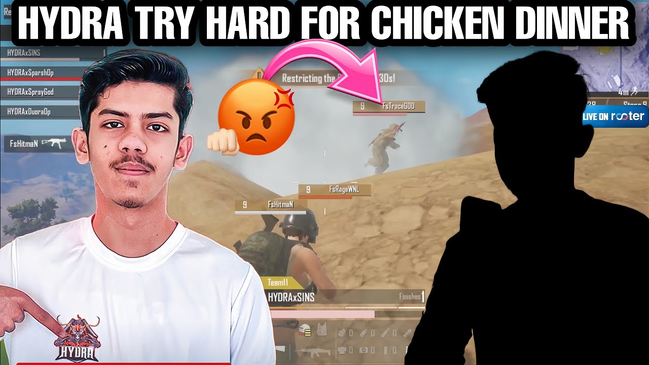 Hydra Almost About To Gets Chicken dinner🐉 | Hydra Dreams | Hydra Vs ...
