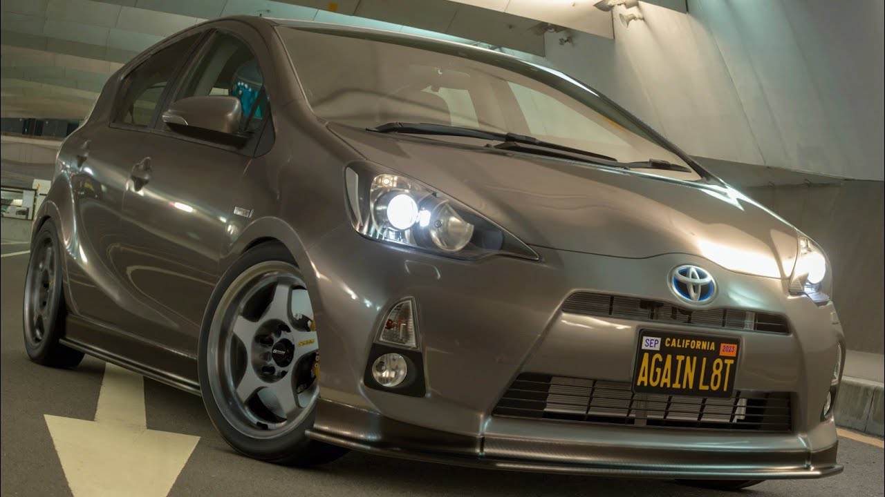 Stock to Fully Built Toyota Aqua S | Gran Turismo 7 - YouTube