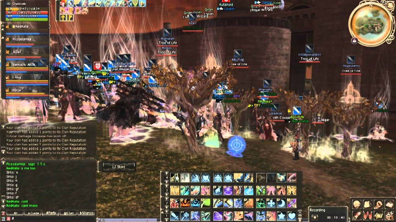 Lineage 2 - Castle Siege Giran (29.7.2012) - 7Sins - YouTube