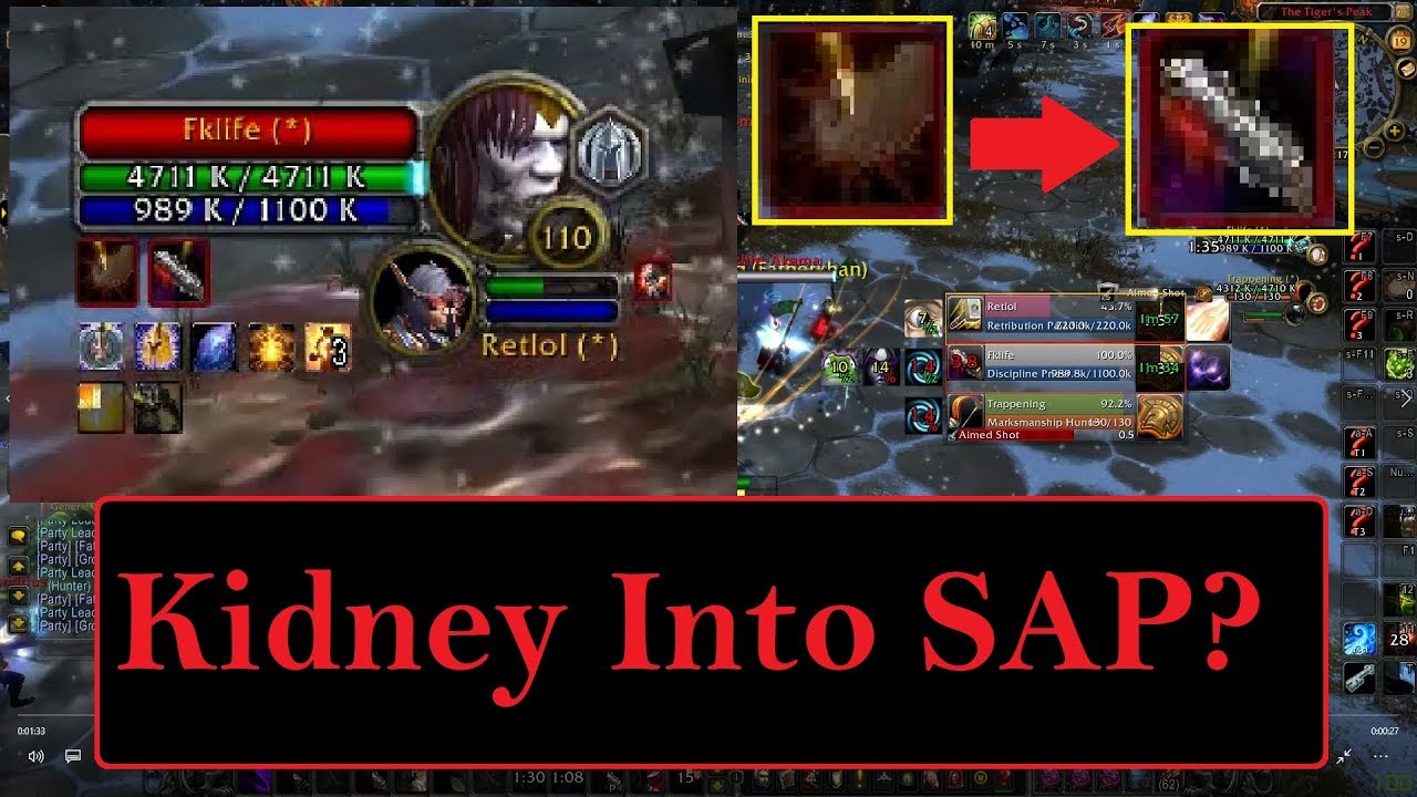 Rogue PVP Arena Sap After Kidney - YouTube