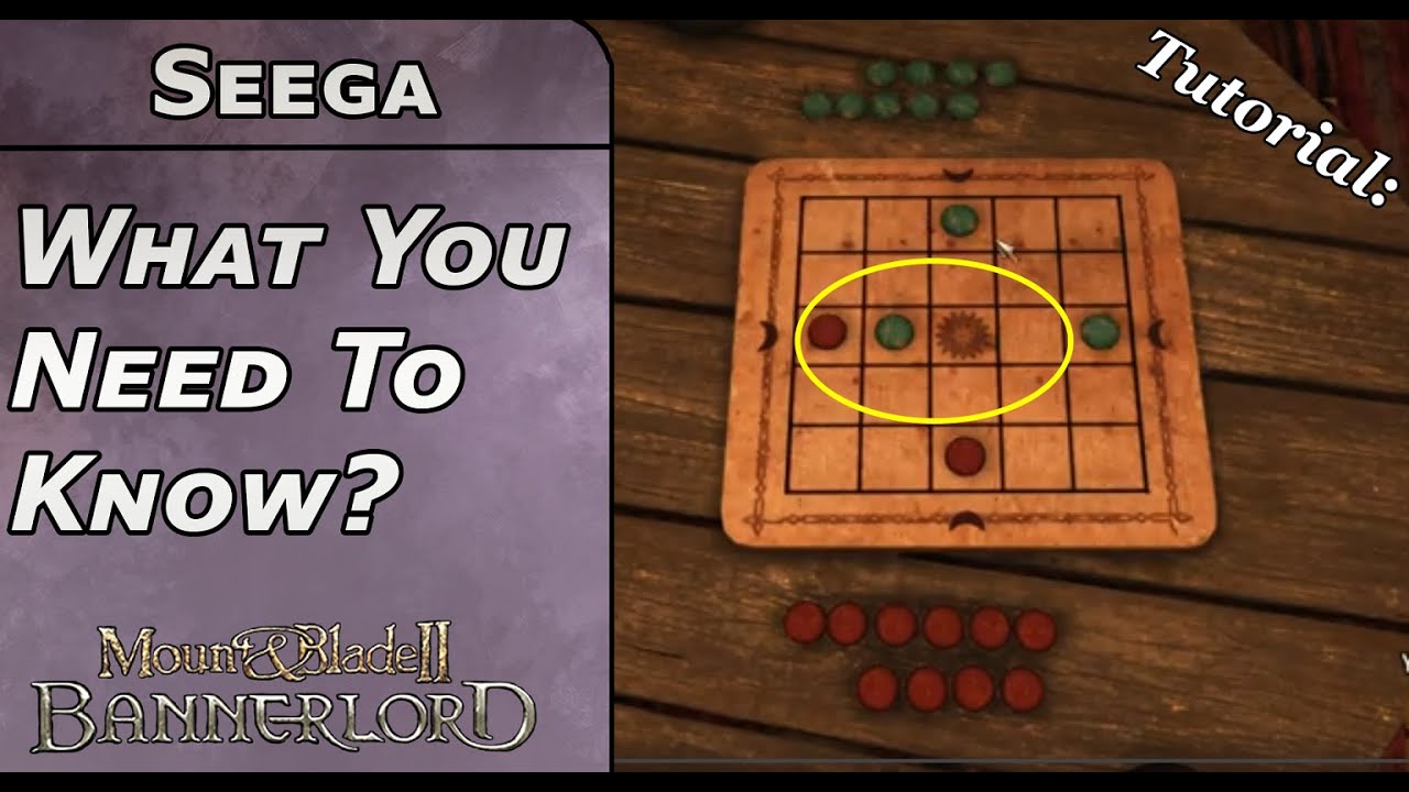 How to play and win Seega the Aserai Board Game. Mount and Blade ...