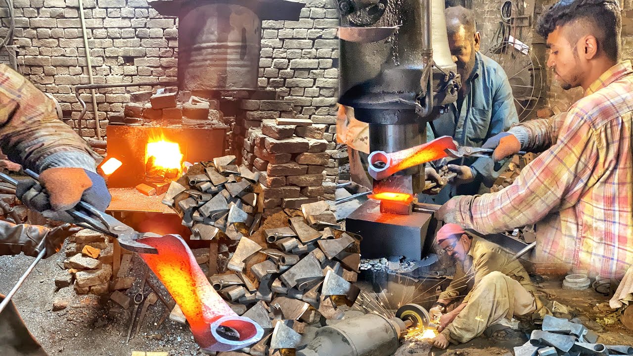 A complete guide to making a beautiful and strong toy out of scrap iron ...