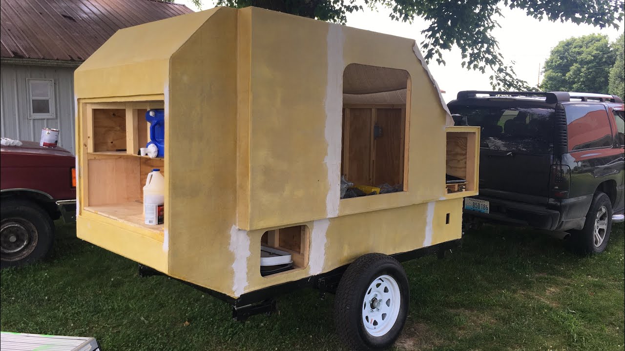 Squaredrop camper build part 7 - YouTube