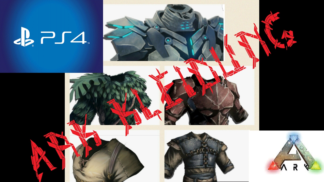 ARK PS4🇩🇪 Bekleidung von Stoff bis TEK - Ark Survival Evolved ...