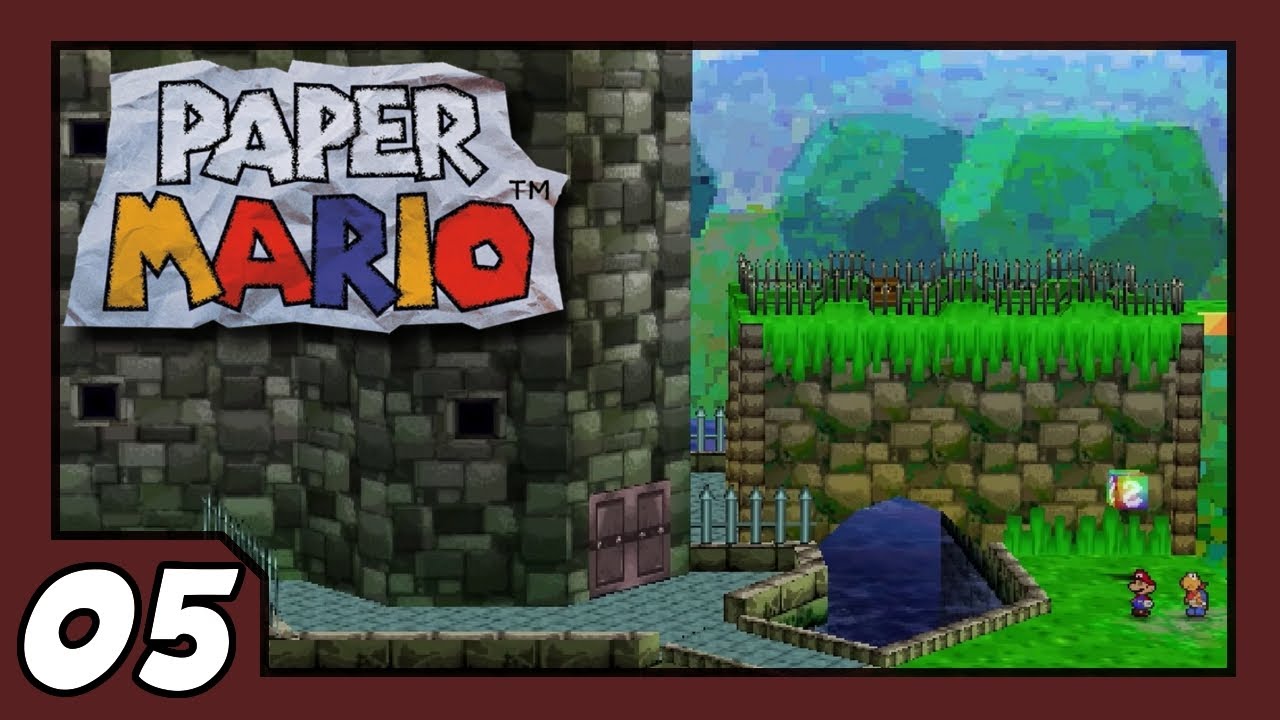 Attack Koopa Bros Castle - Paper Mario | Part 05 - YouTube