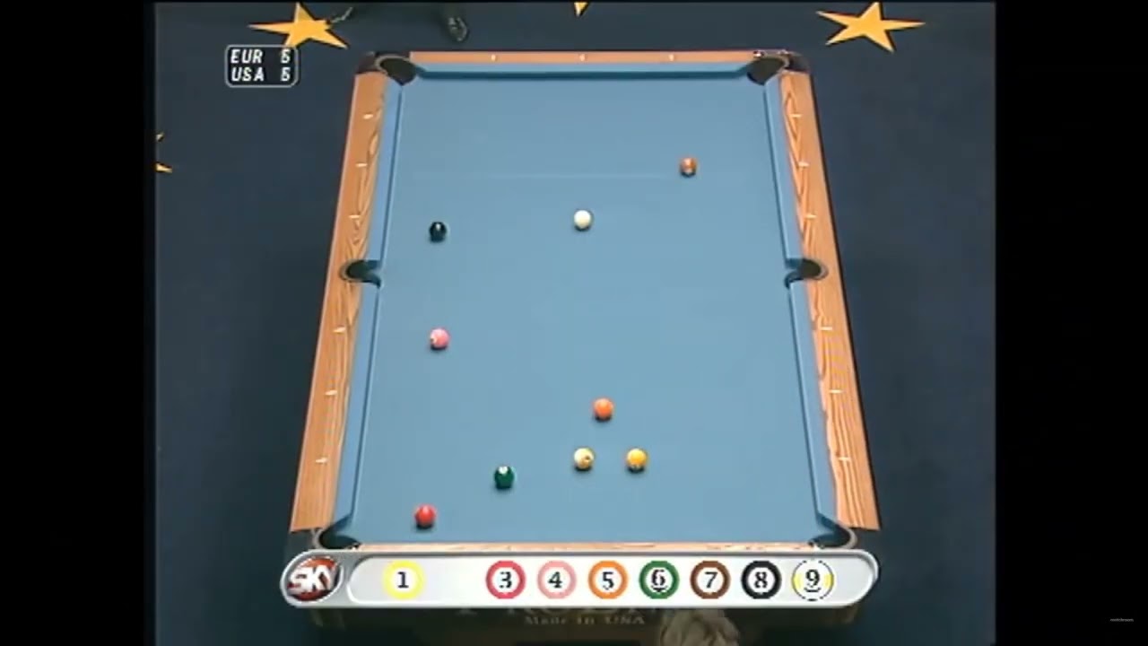 Ronnie O'Sullivan Can Play Pool | 1997 Mosconi Cup - YouTube