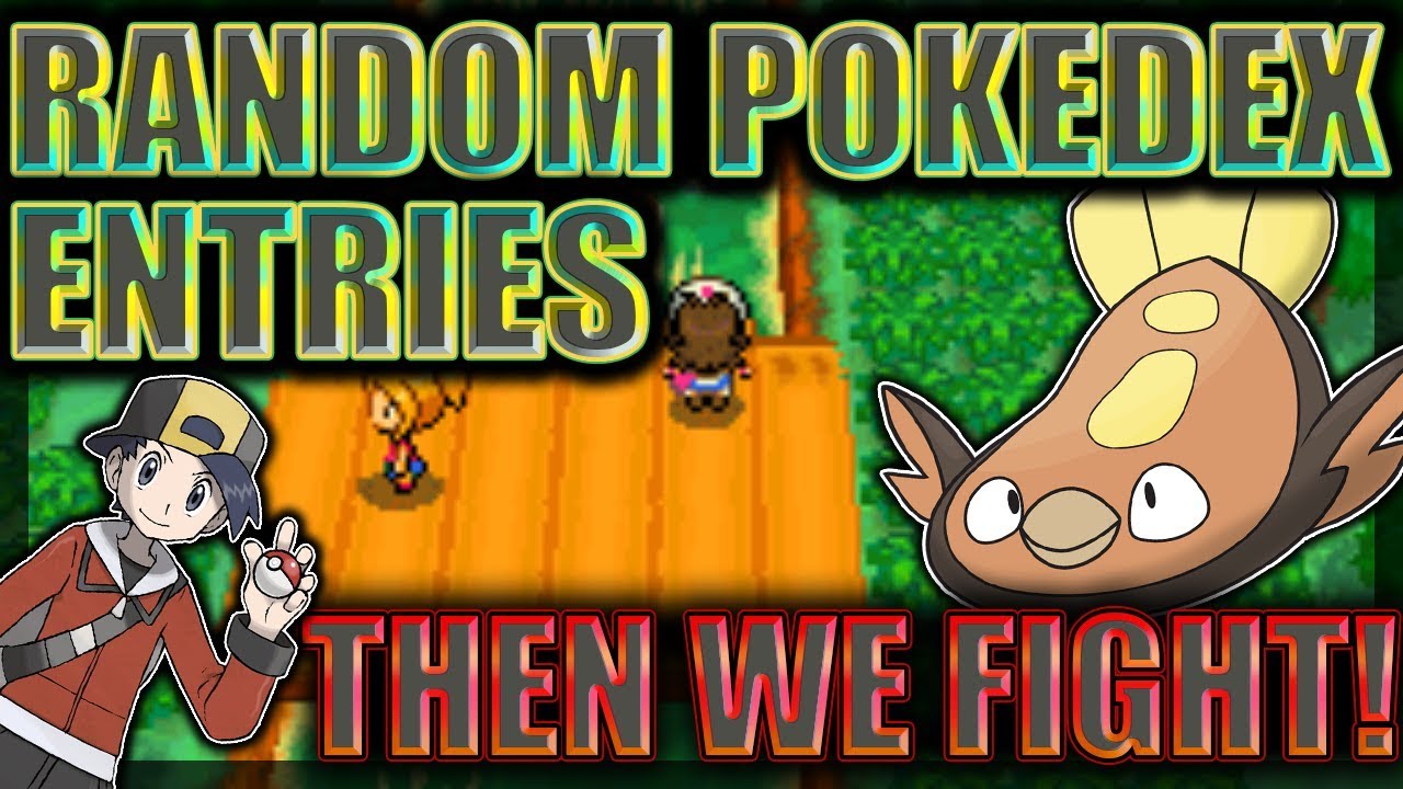 We PICK or SKIP Random Pokedex Entries Then We Fight! Pokemon Black ...