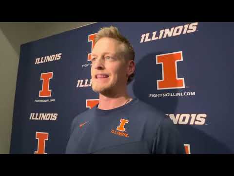 Illini outside linebacker coach Charlie Bullen - YouTube