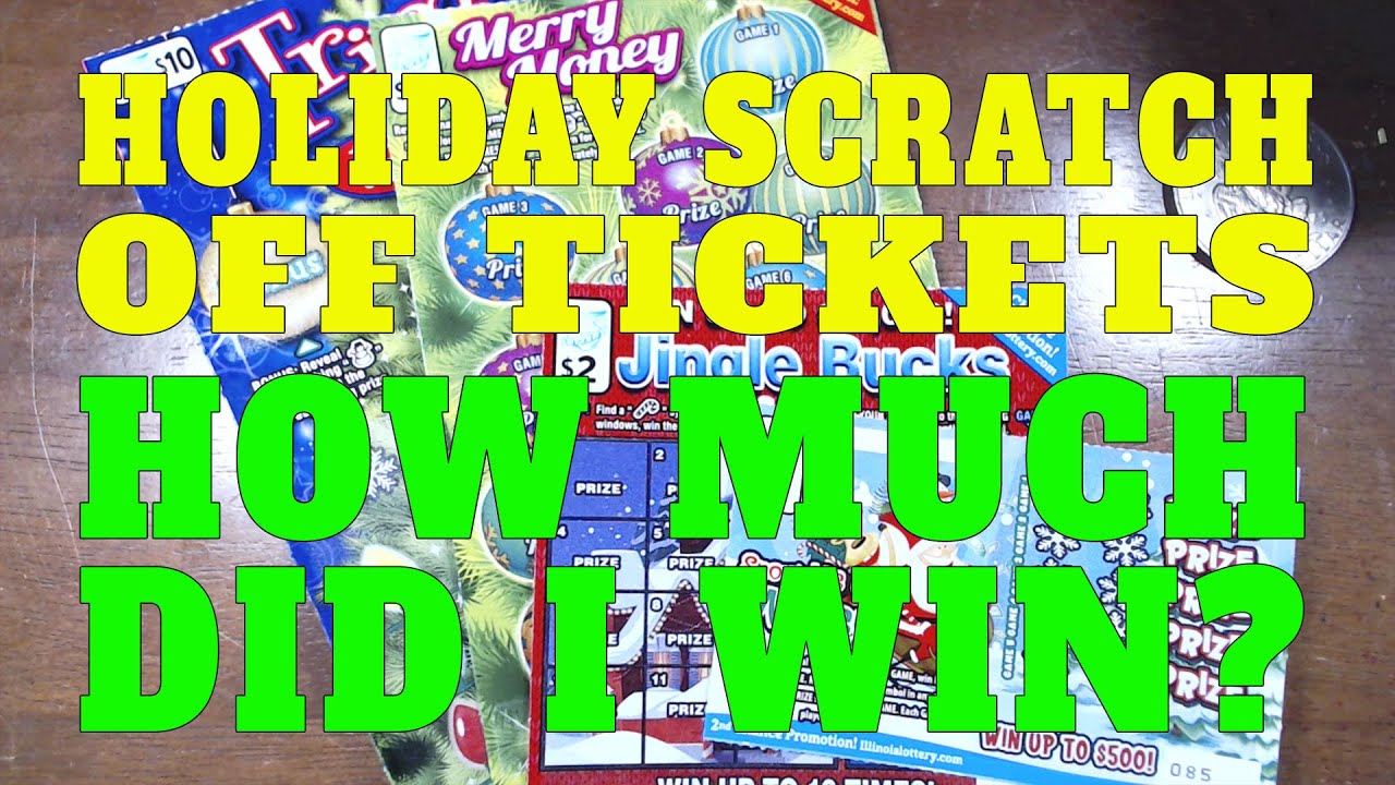 Illinois Lottery Holiday Scratch Off Tickets - How Much Did I Win ...