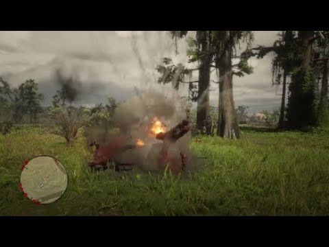 The most GOOFY random event ever in RDR2 - YouTube