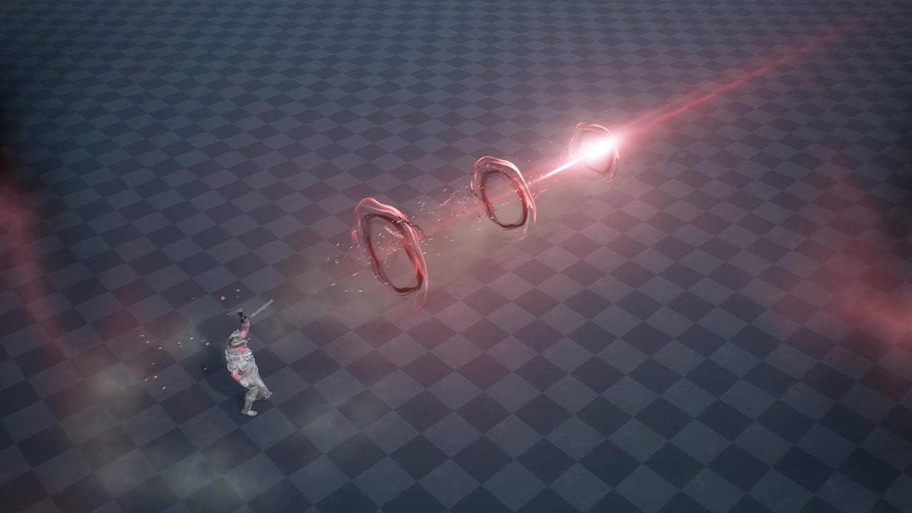 UE | Ray Shot Spell VFX - YouTube