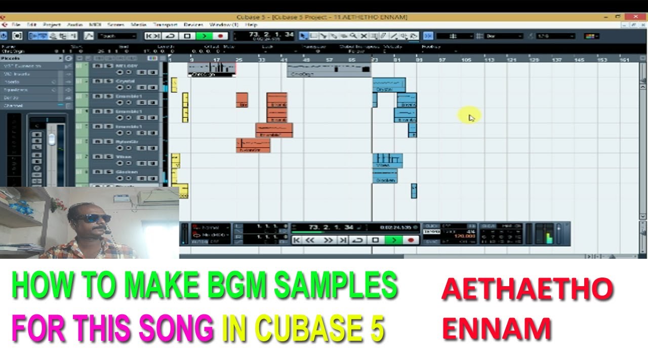 ஏதேதோ எண்ணம் வளர்த்தேன் / HOW TO MAKE BGM SAMPLES / MUSIC SOFTWARE / MY ...