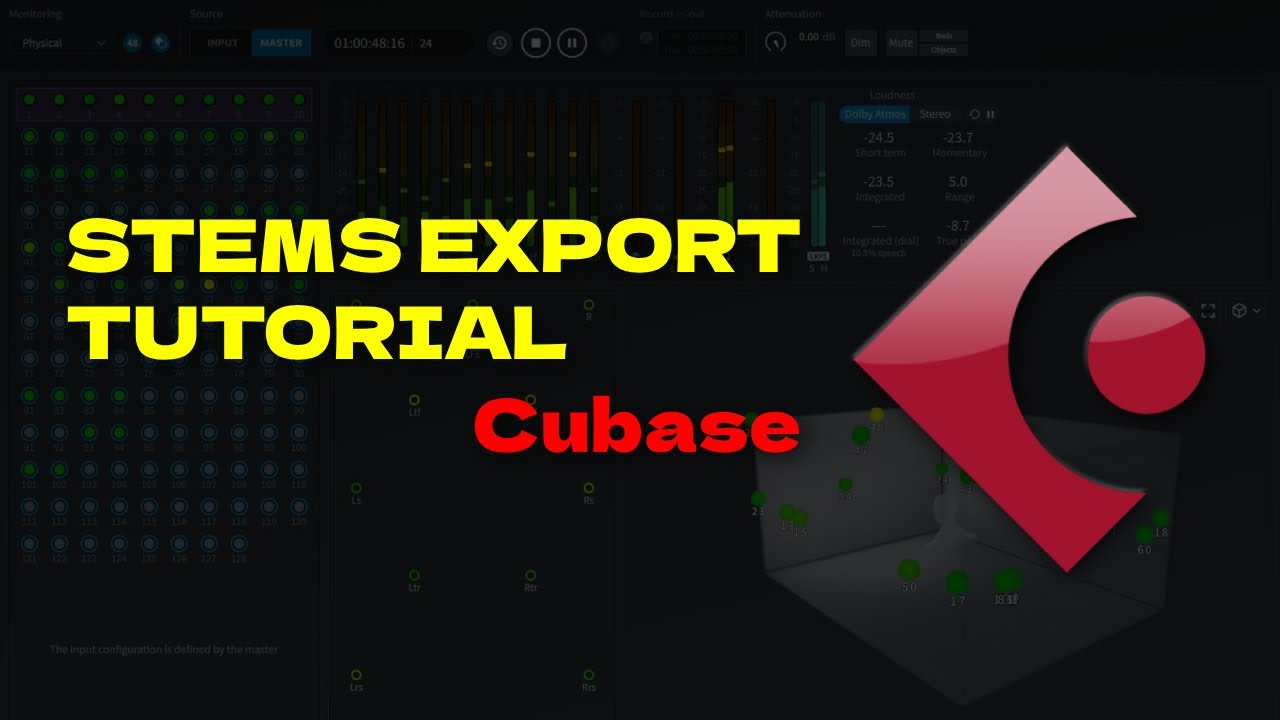 How to Export Stems in Cubase for Mixing & Mastering - YouTube