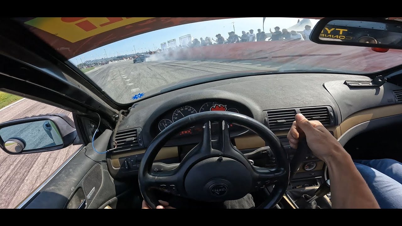 POV Drifting on track at BIMMERFEST with Tward - YouTube