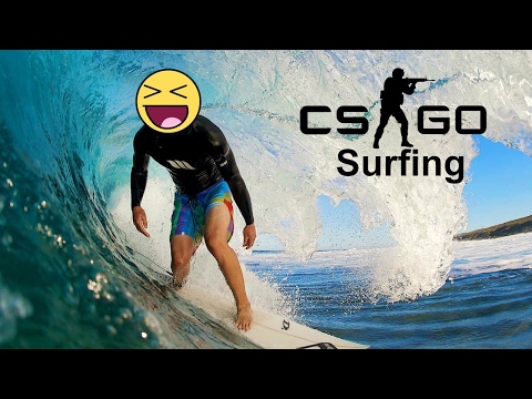 CSGO Surfing - Free To Use Gameplay - Subscribe!