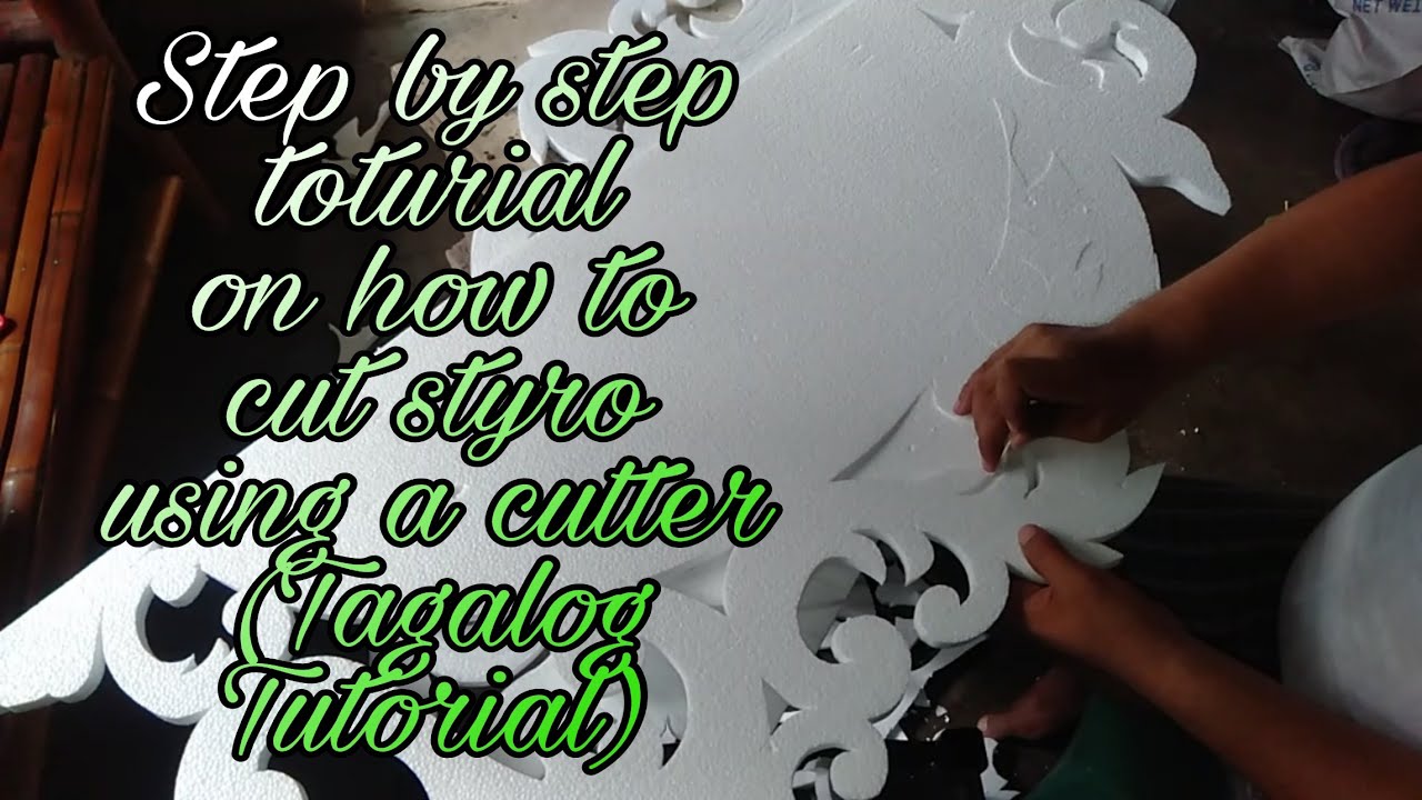 DIY - easy letter styro cut-outs tutorial using cutter | styro cut outs ...