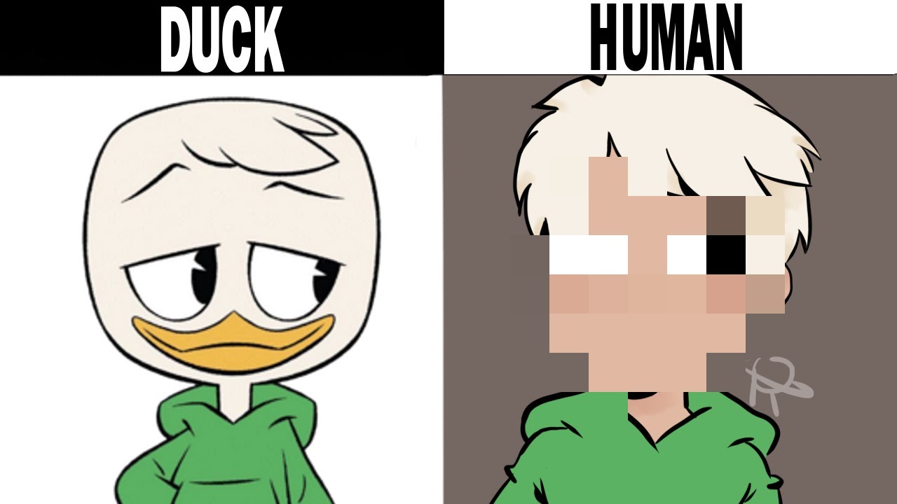 If Louie from Ducktales was Human | SPEED DRAW - YouTube