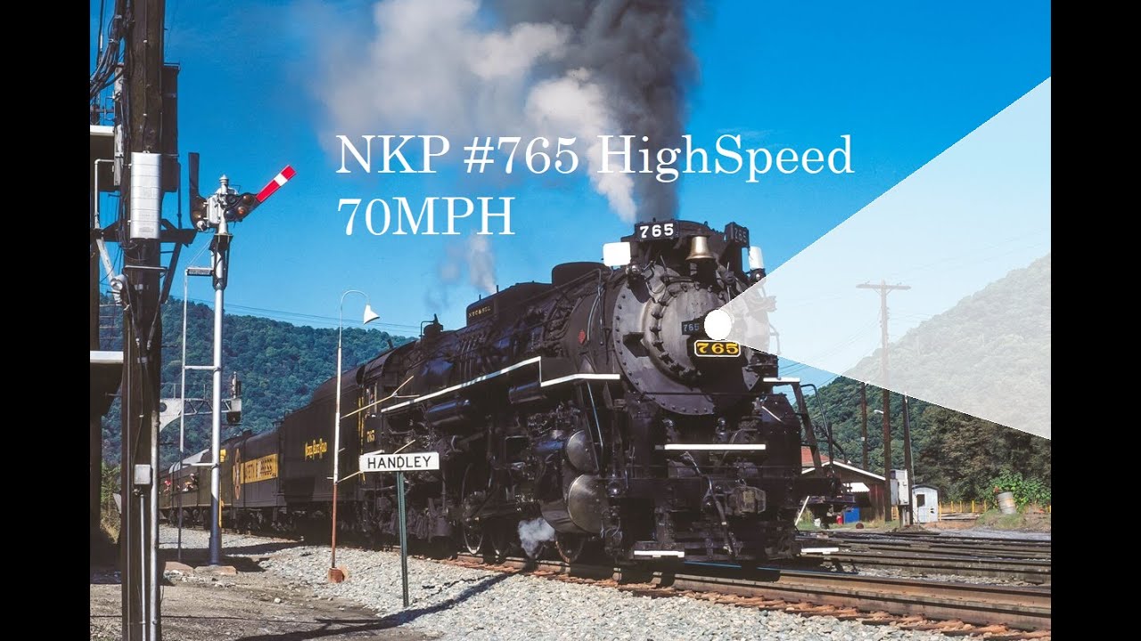 Nickel Plate road #765 High Speed 70mph - YouTube