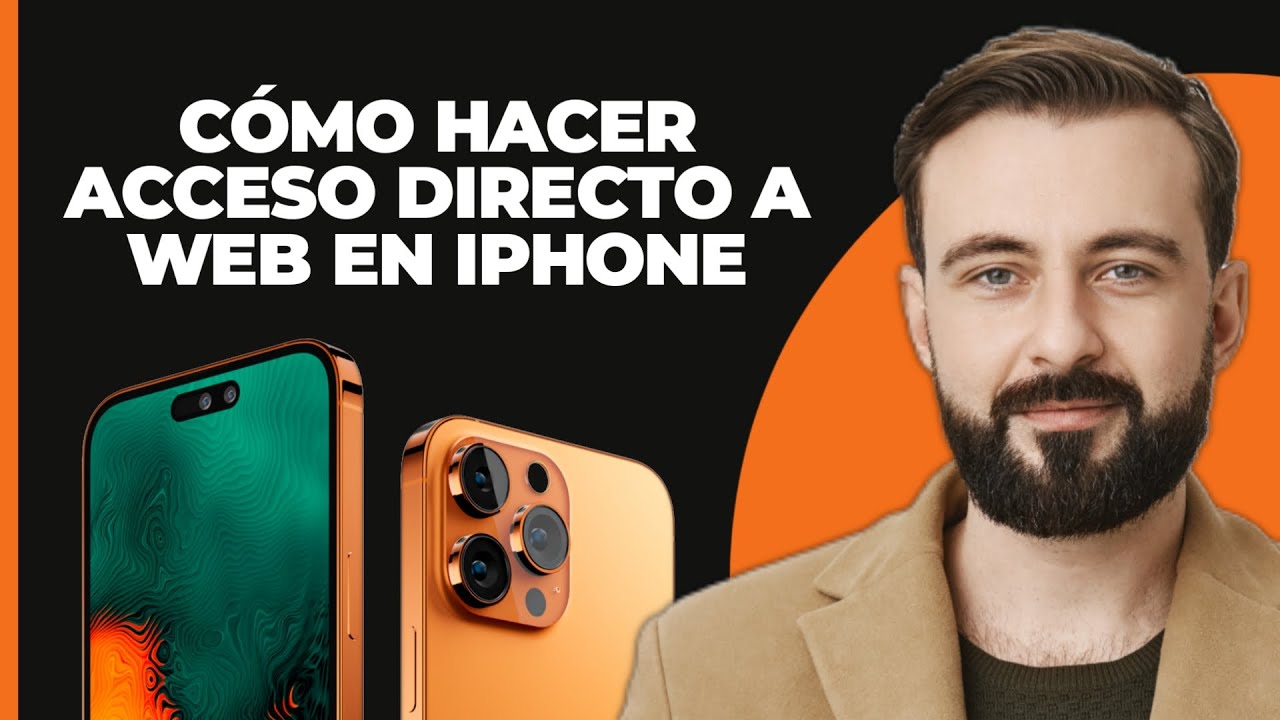 Cómo hacer que el acceso directo del sitio web en el iPhone - YouTube