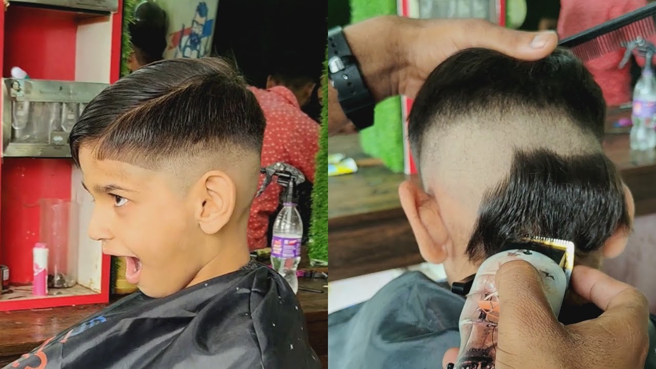 HOW TO CUT BOYS HAIR AT HOME HAIRCUT TUTORIAL - YouTube