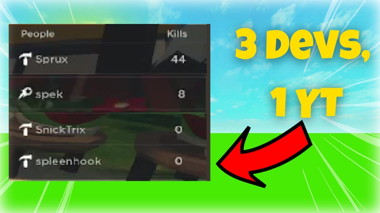 I met 3 Devs and @Spek in 1 server (Roblox Bedwars) - YouTube