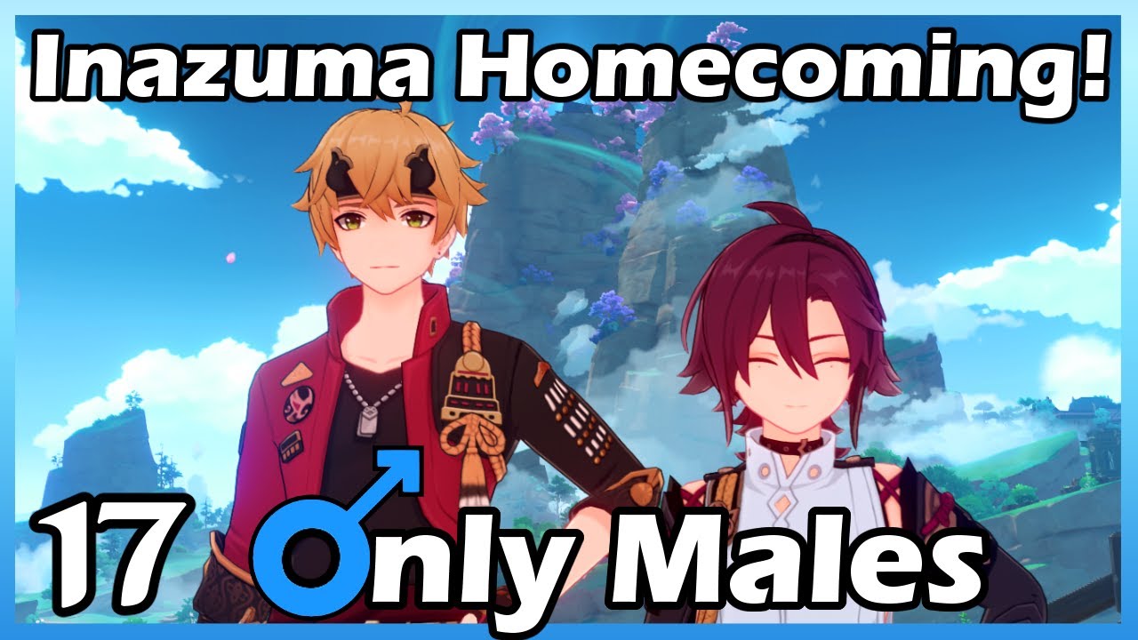 TERRORIZING Inazuma with Soft Bois™ | Only Males Genshin Impact - YouTube