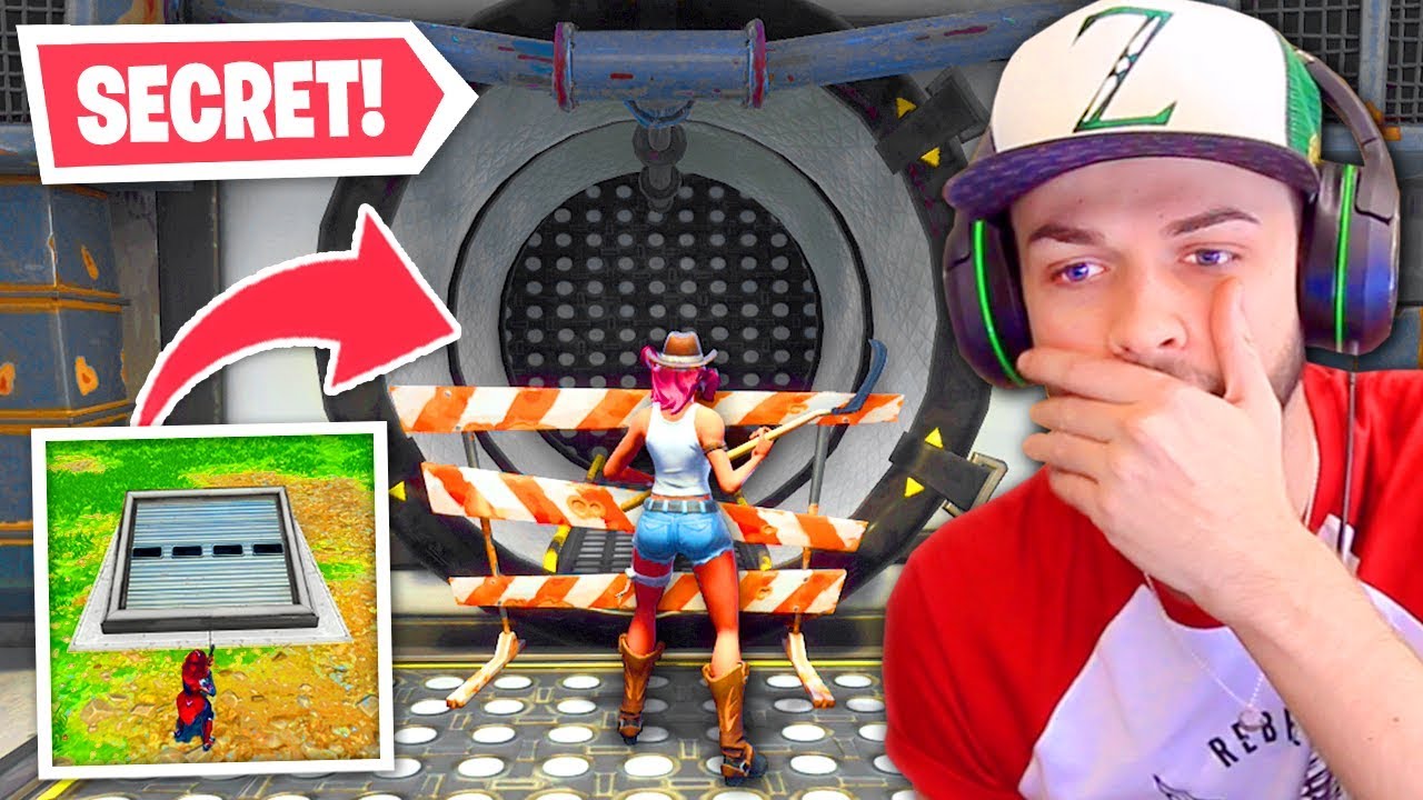 The SECRET bunker is now OPEN in Fortnite! - YouTube