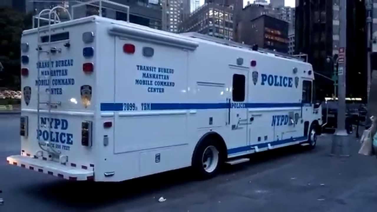 Brand New, NYPD Transit Bureau Manhattan Mobile Command Post Deployed ...