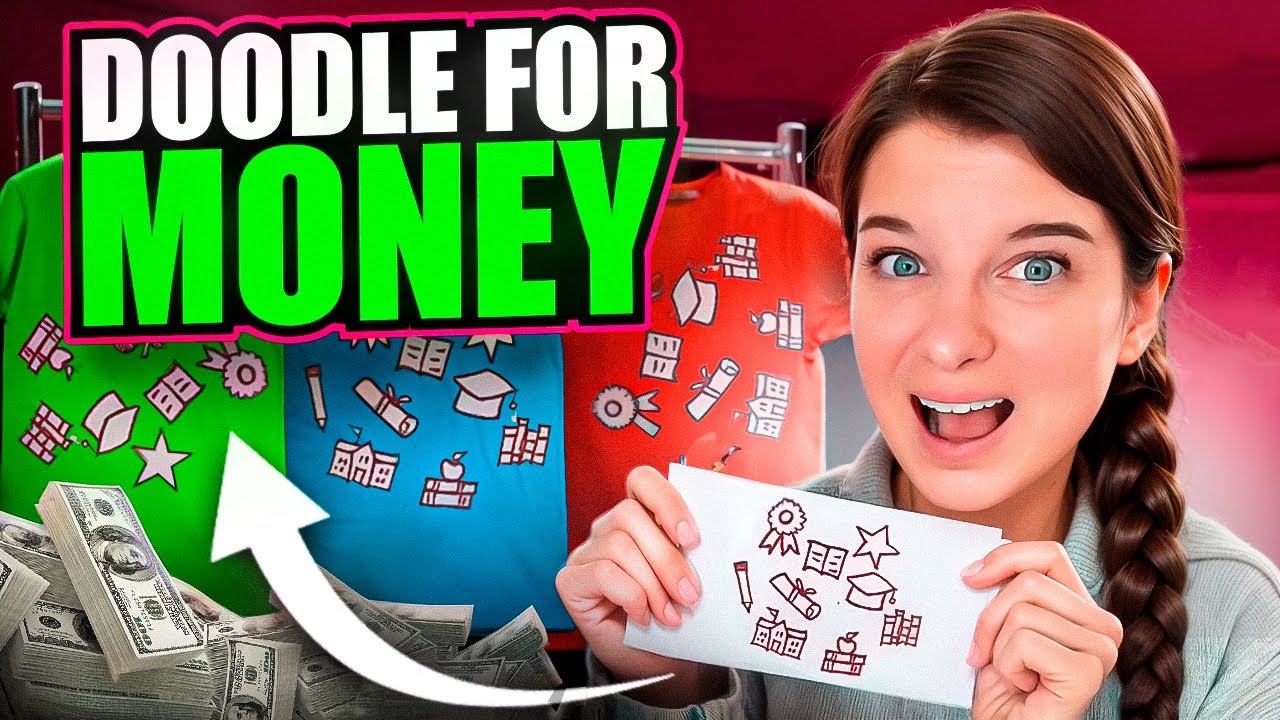 Turn Your Doodles into $$$ | Make Passive Income with Print on Demand ...