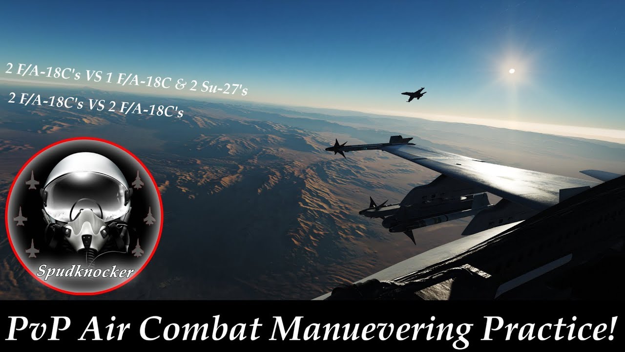 Splash Two! PvP Air Combat Maneuvering Training in DCS: World! - YouTube
