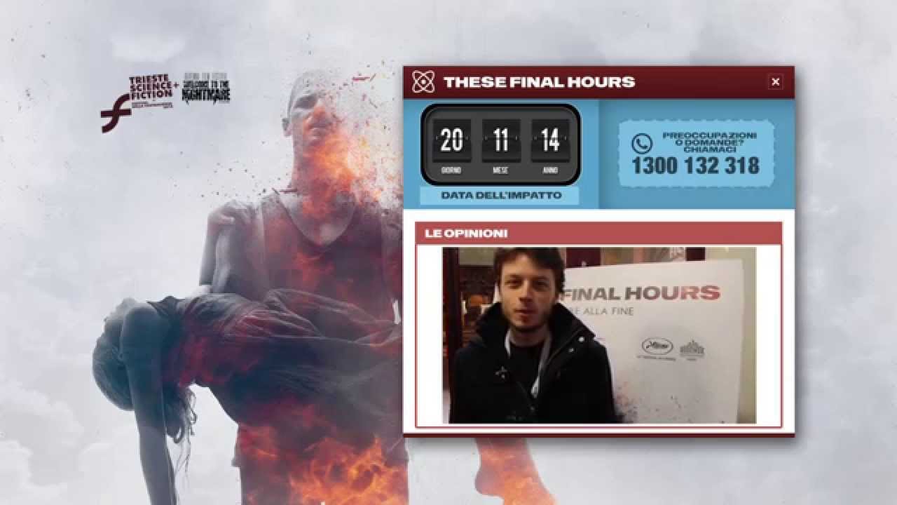 These Final Hours - 12 ore alla fine - le opinioni del pubblico - YouTube