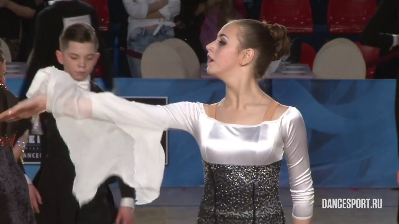 Andrey Prusakov - Polina Prusakova, RUS, 1/4 Slow Foxtrot - YouTube