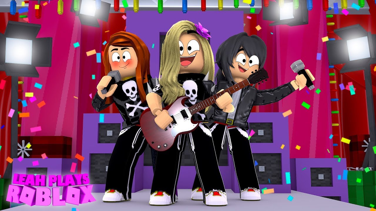 Minecraft Little Leah Plays - BECOMING A ROCK STAR SUPER MODEL ...